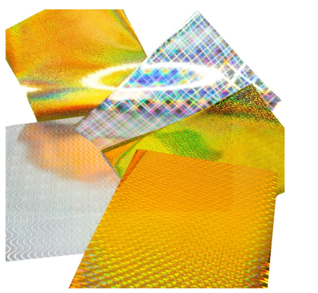 Smarts & Crafts Holographic Craft Paper Pad, 10 Designs, 80 Sheets ...